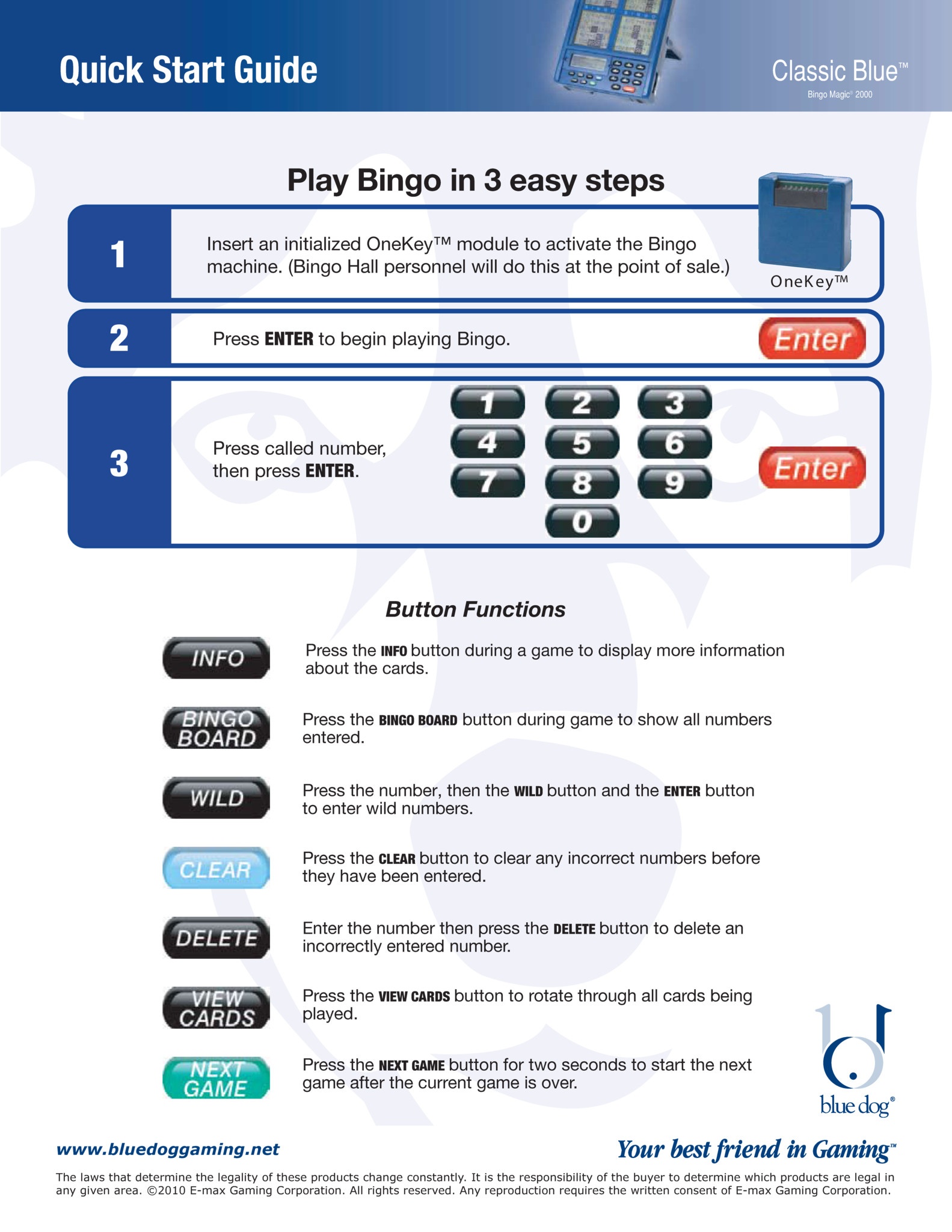 Bingo Equipment & Electronics Support | Arrow International
